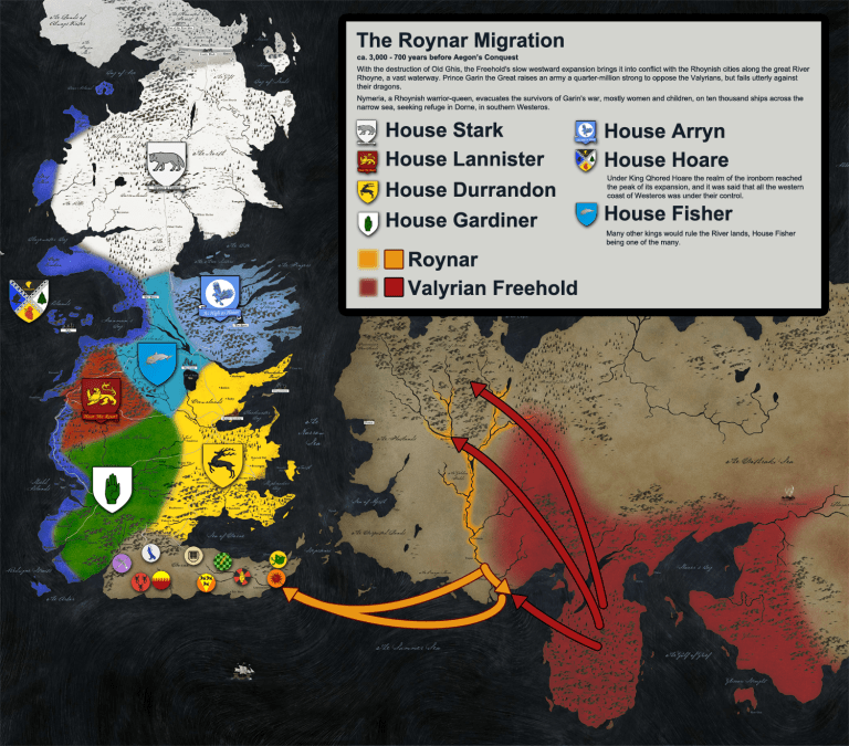Maps of Game of Thrones – Gaijinass
