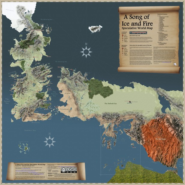 Maps of Game of Thrones – Gaijinass